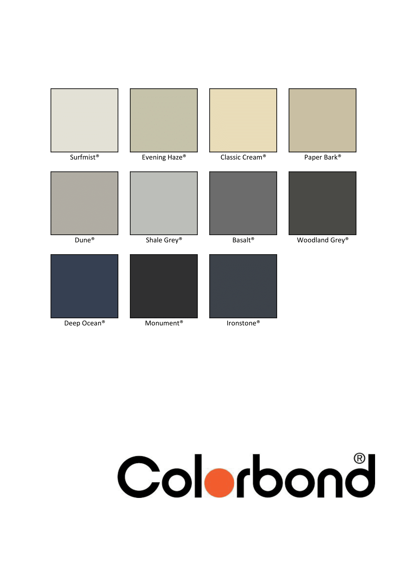 Colorbond Internal Fascial Corner - Dynamic Steelform