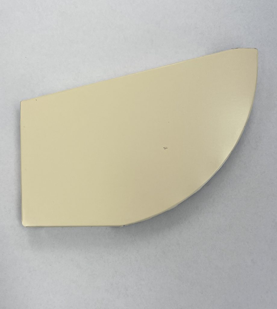 Colorbond Quarter Round Gutter Stop End - Dynamic Steelform